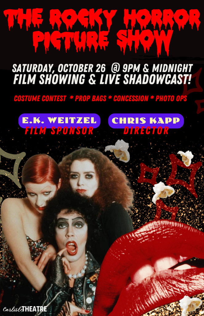 Film Event: THE ROCKY HORROR PICTURE SHOW - Carlisle Theatre