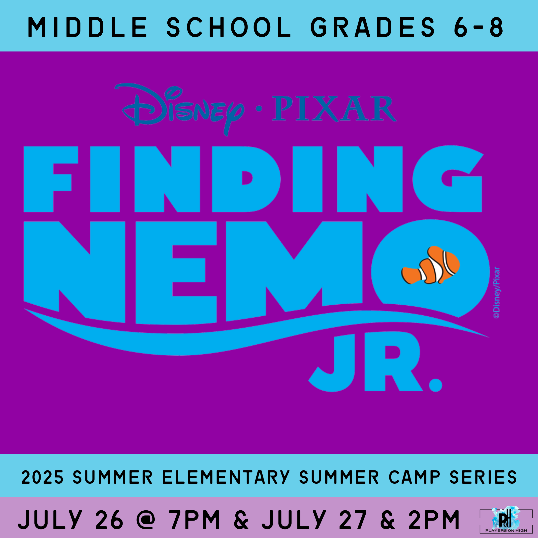 Disney's Finding Nemo Jr. - Carlisle Theatre